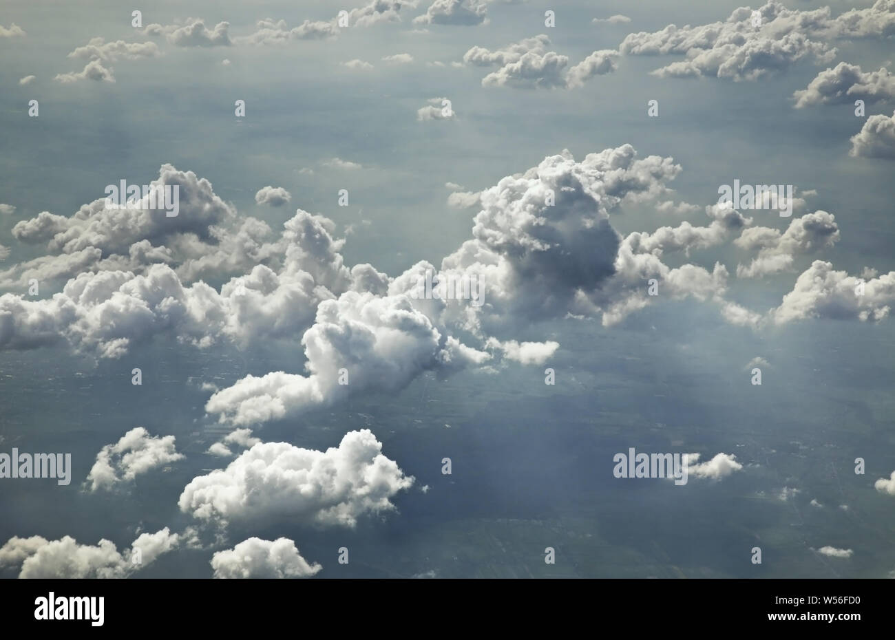 Aerial view in Italy Stock Photo - Alamy