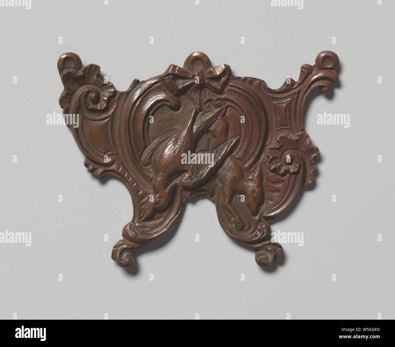 Embossed rococo ornament hi-res stock photography and images - Alamy