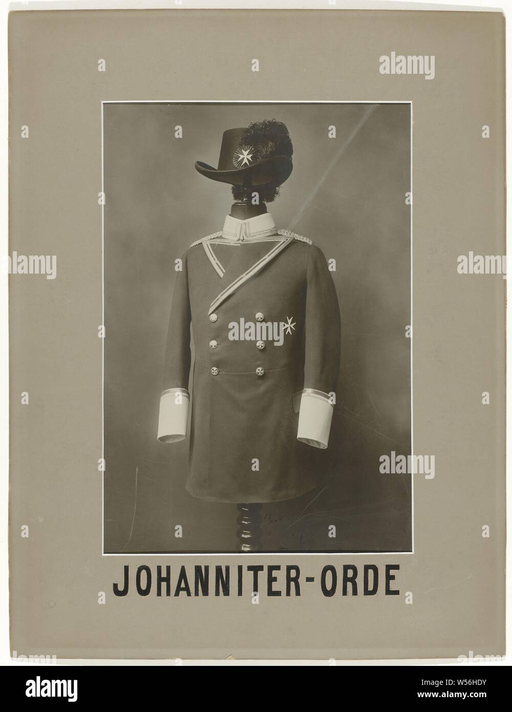 Johanniter Order, One of eight photographs of official costumes, in ...