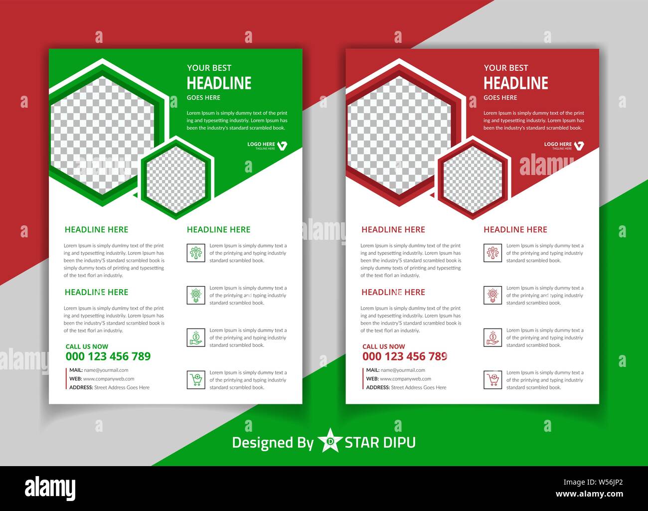 Flyer collection hi-res stock photography and images - Alamy