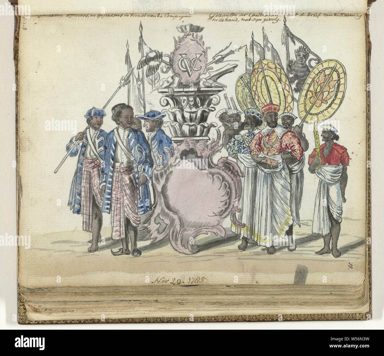 Ceylonese voc soldiers hi-res stock photography and images - Alamy