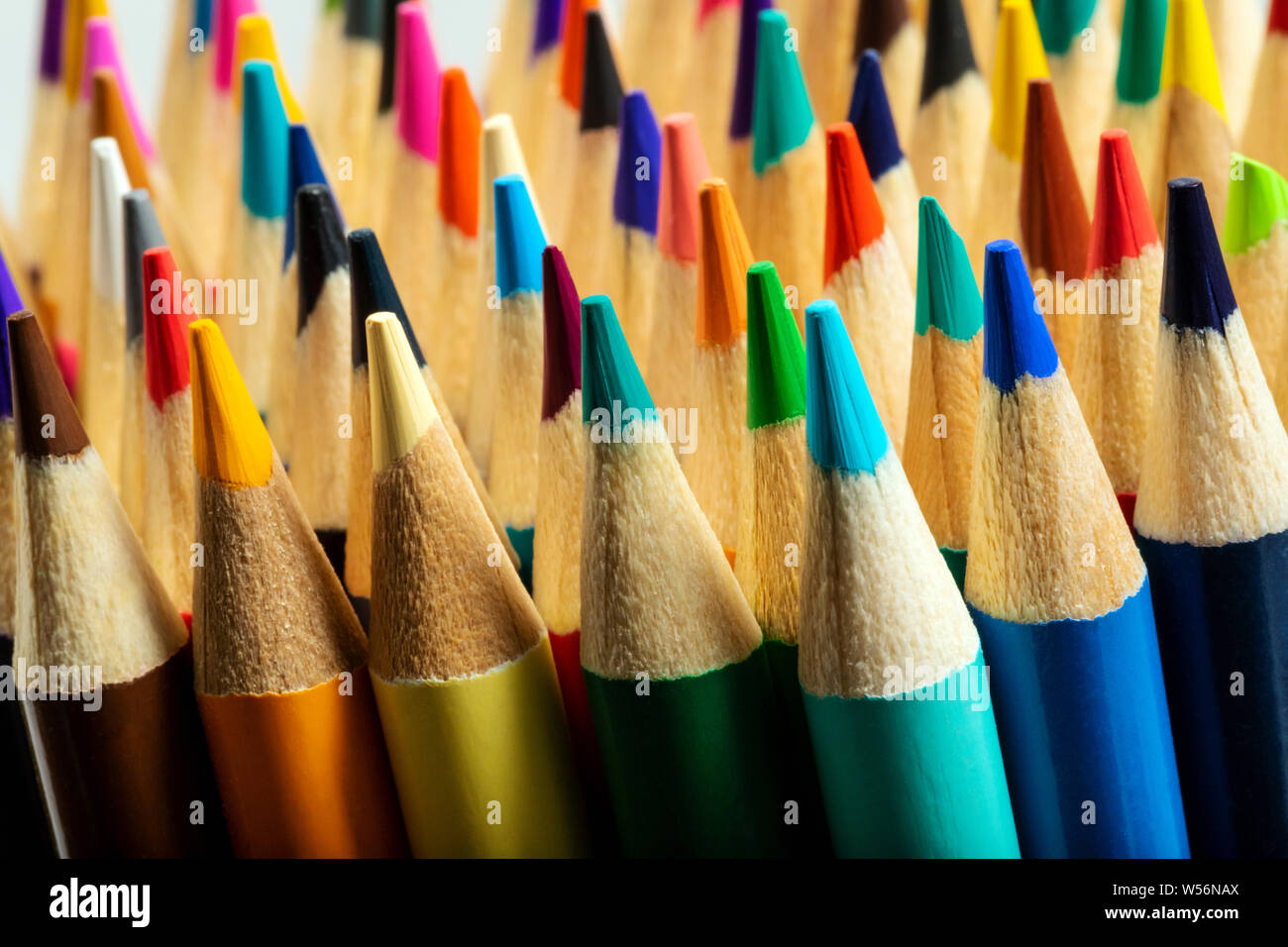 Colorful pencils hi-res stock photography and images - Alamy