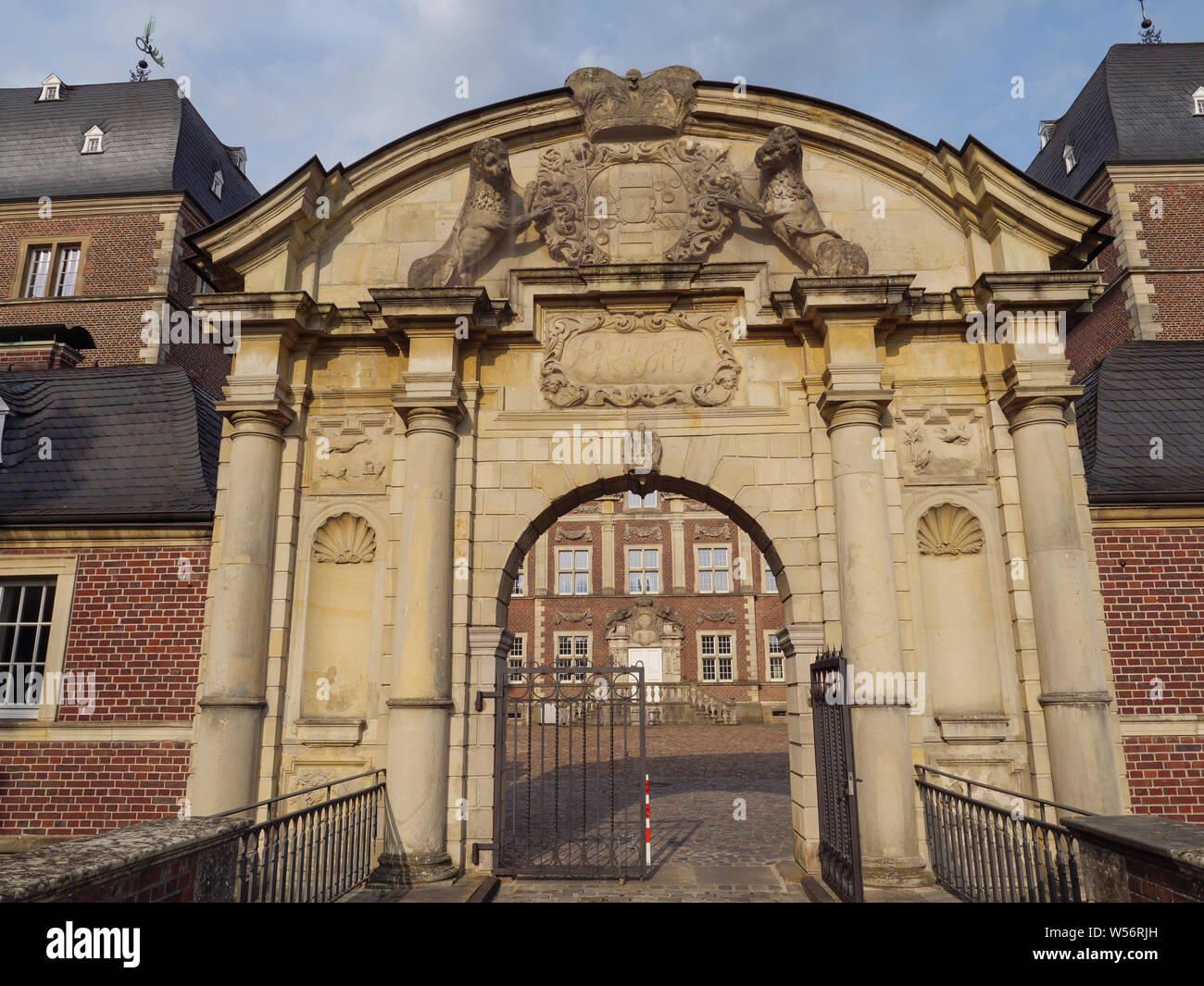 the Castle of ahaus Stock Photo - Alamy