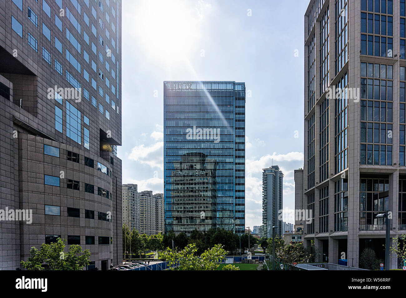 --FILE--View of the headquarters of China Minsheng Investment Group ...