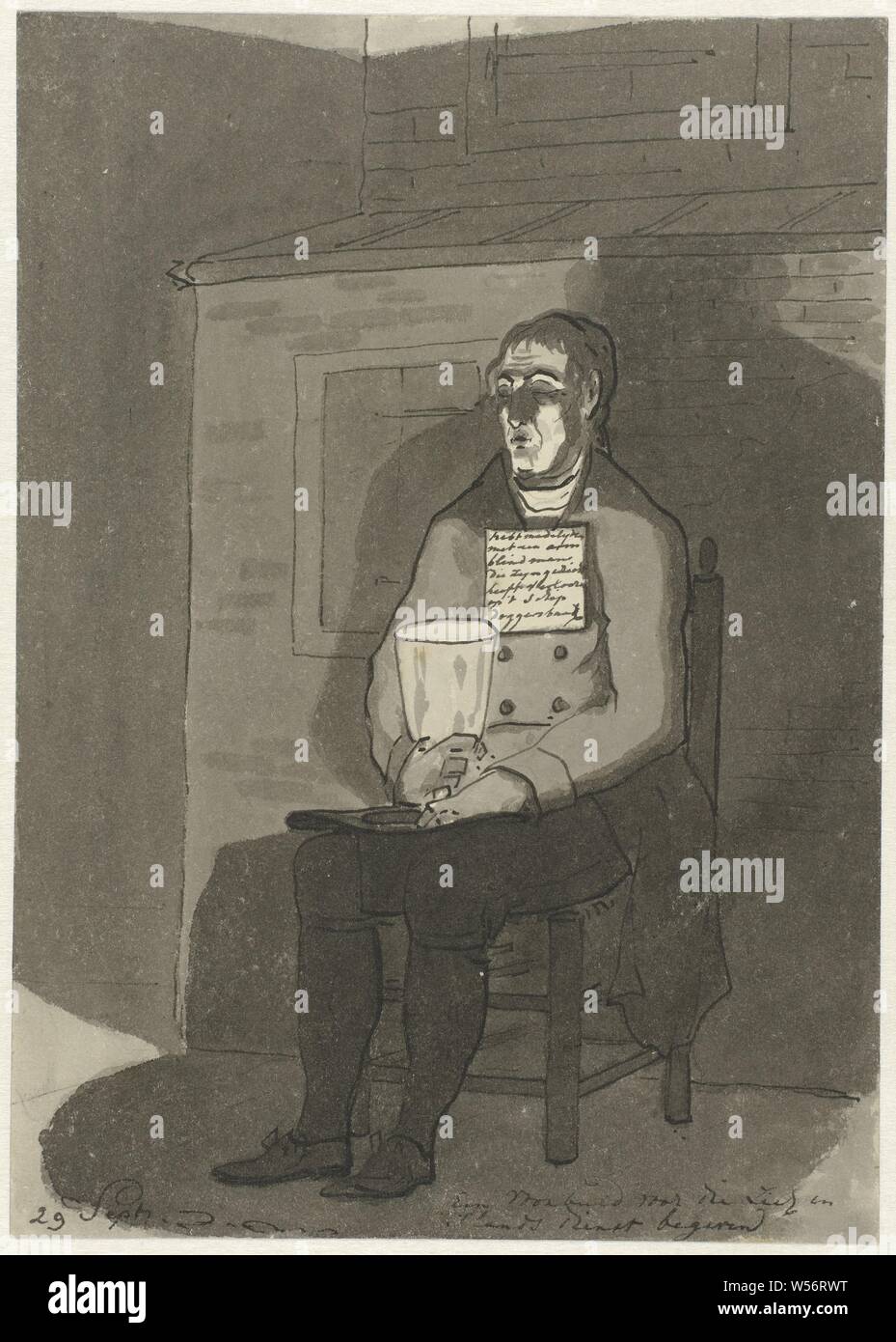 Poor blind man hi-res stock photography and images - Alamy