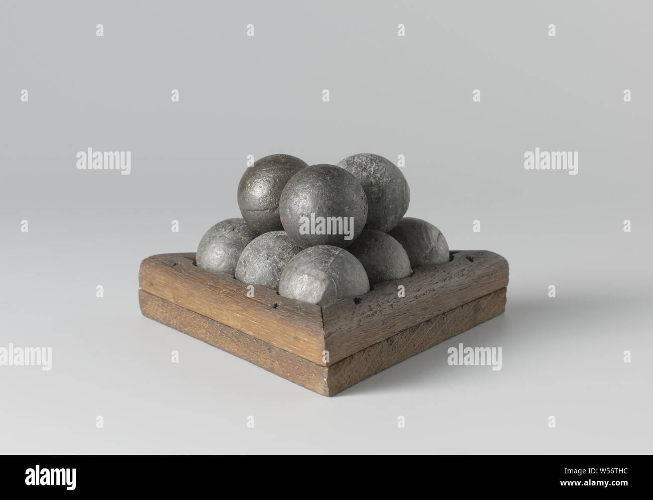 Triangular ball pile hi-res stock photography and images - Alamy