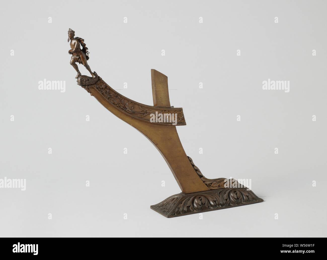 Model of a Figurehead, Model of a figurehead on a sheet, on a ...
