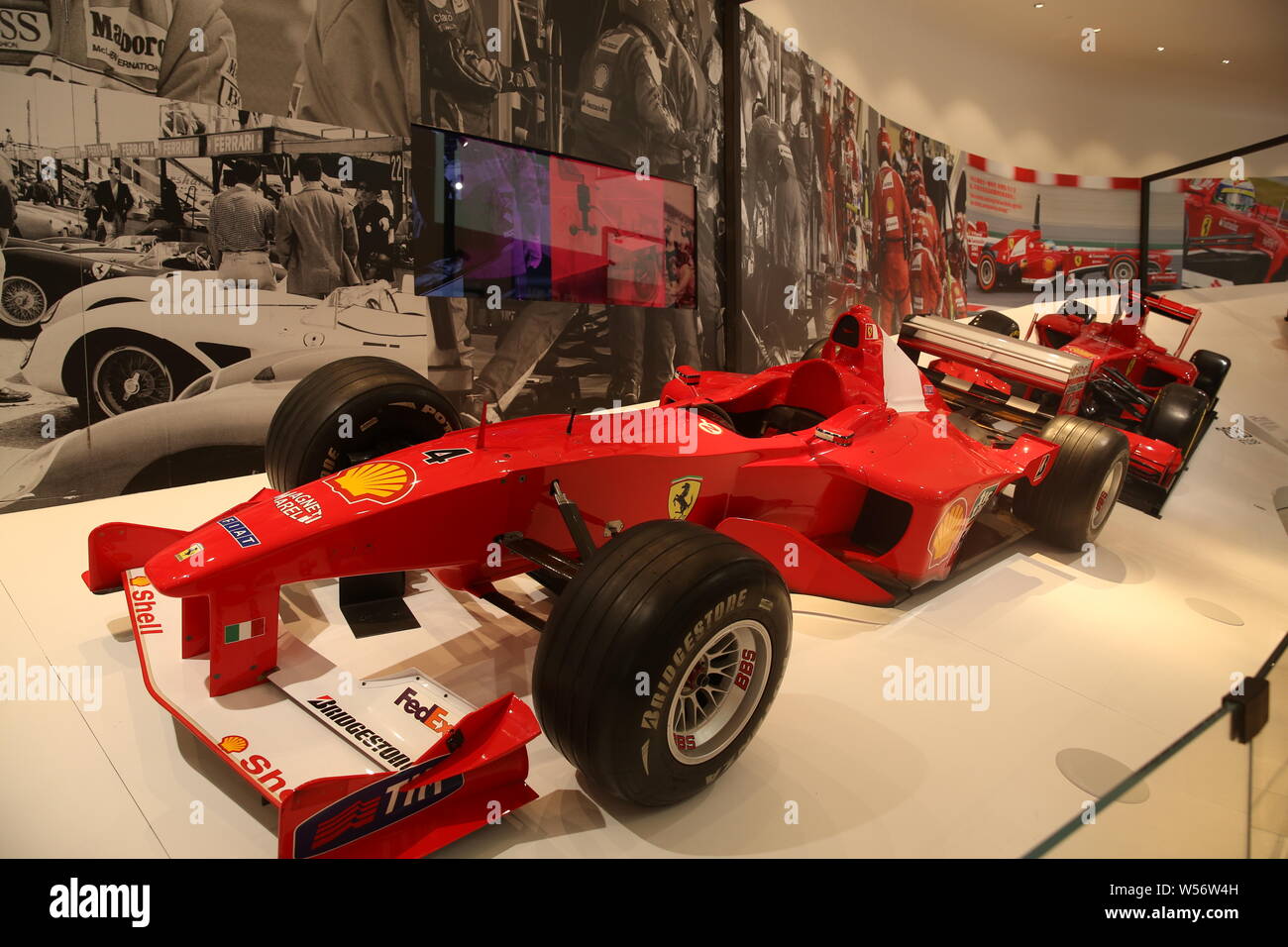View of the "Ferrari: Under the Skin" exhibition in Macau, China, 24 ...