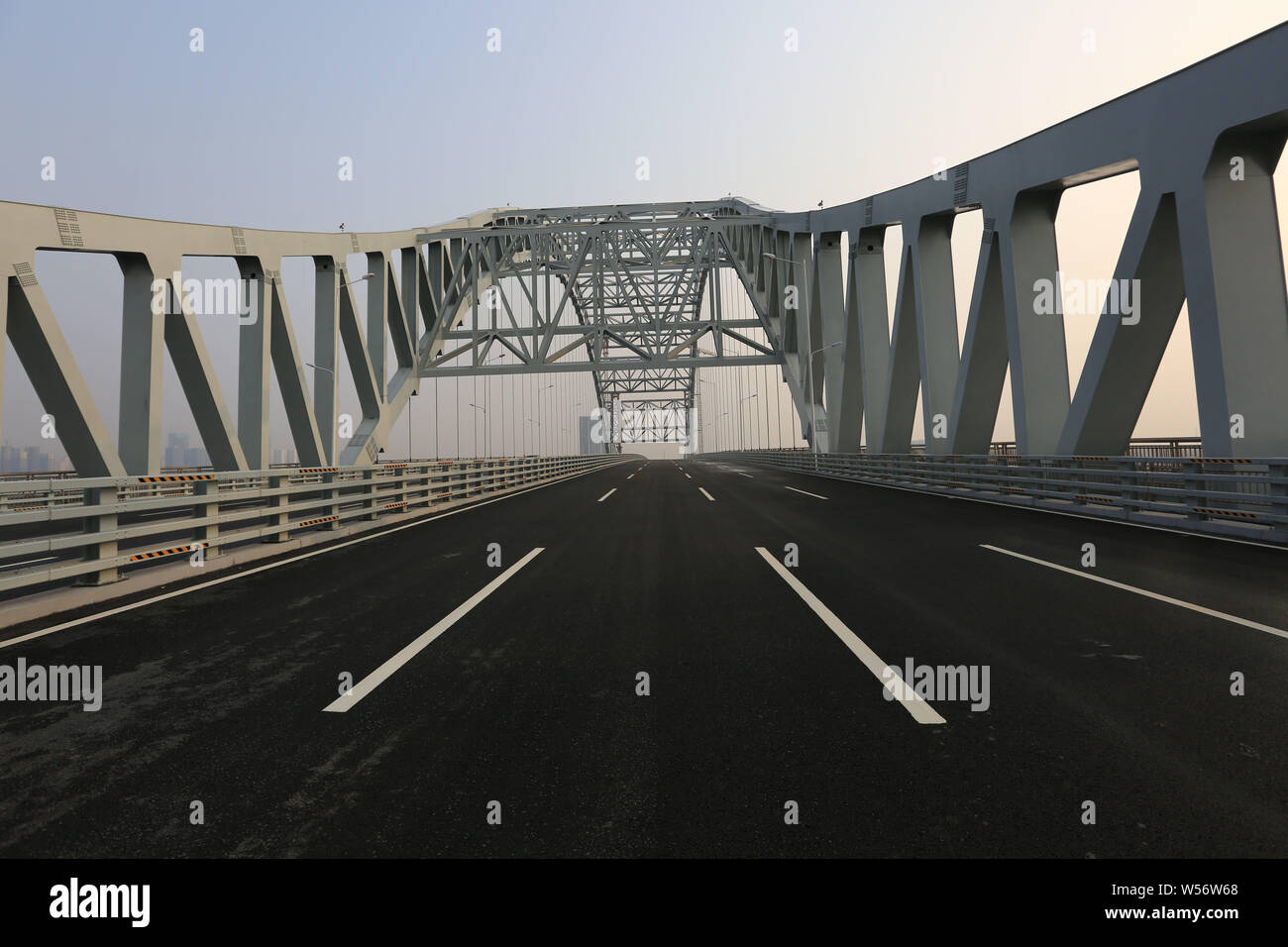 Steel Truss Arch Bridge In High Resolution Stock Photography and Images ...