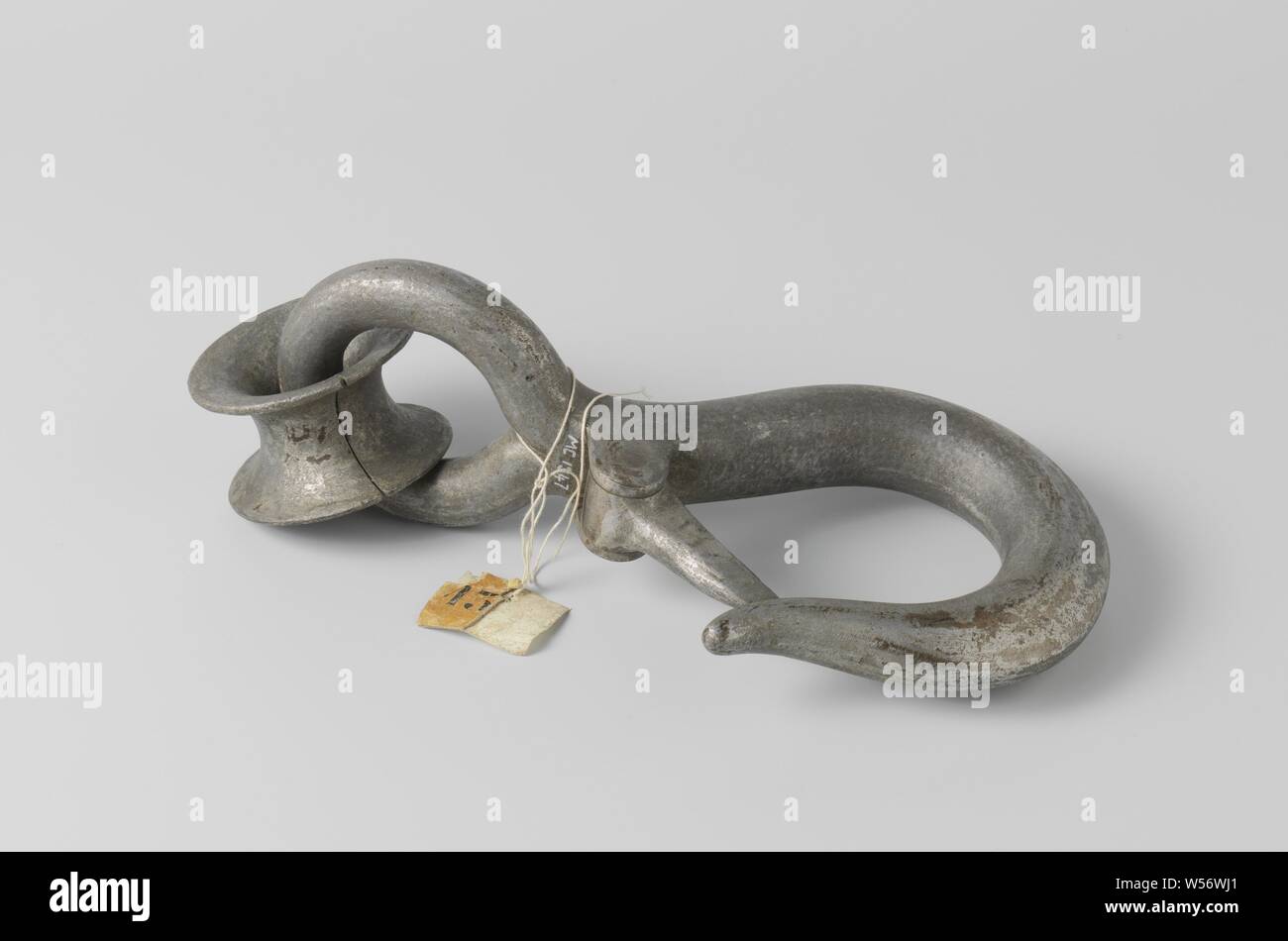 Iron hook, Galvanized iron harness hook with stocking in the eye and ...