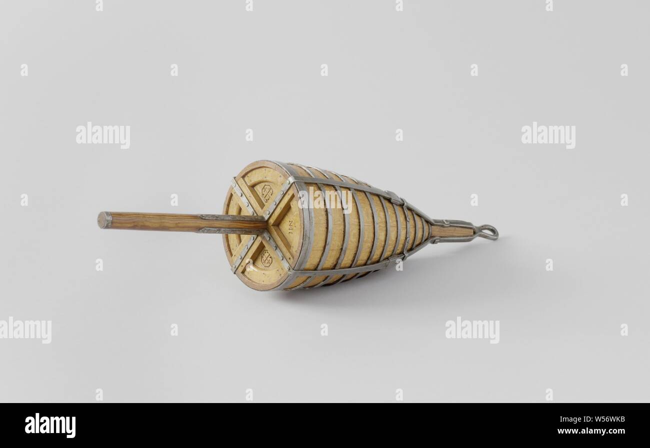 Model of a Buoy, Model of a buoy with a conical body with a sharp ...