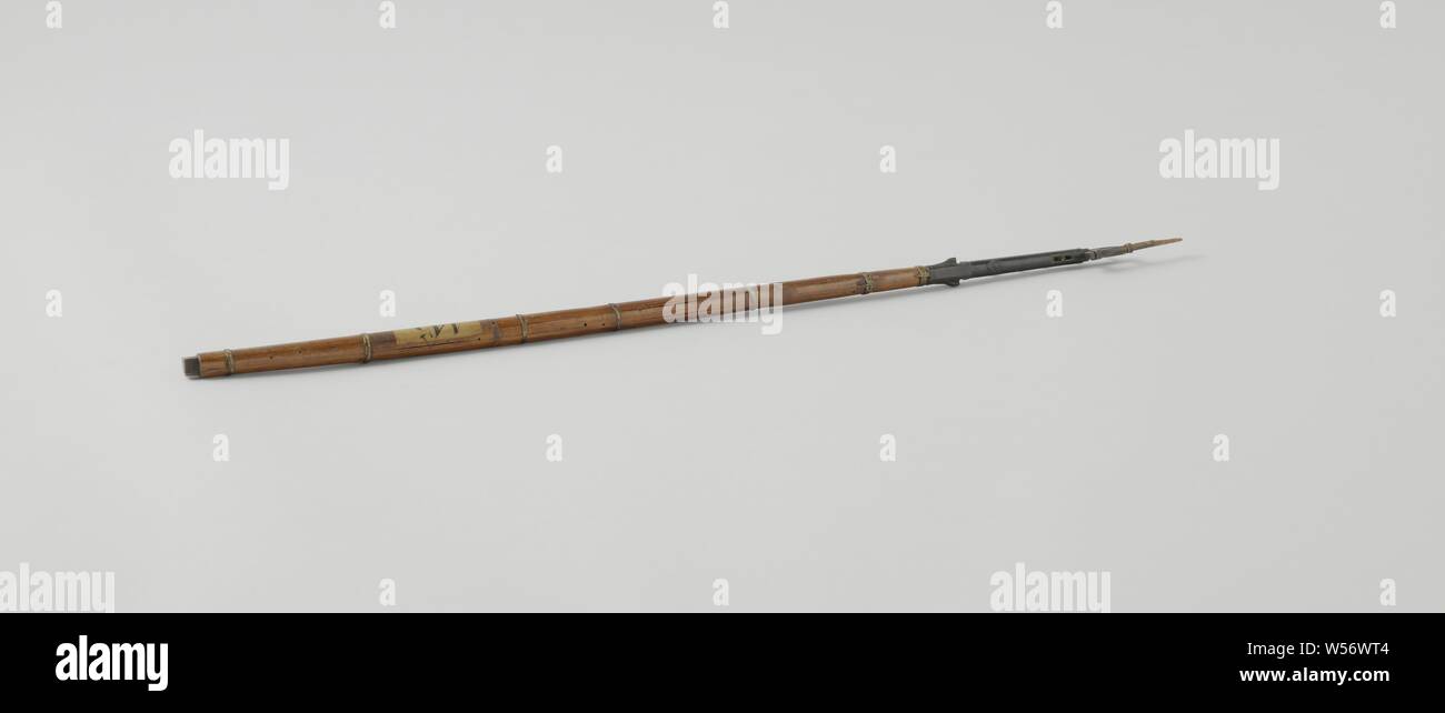 Model of a Made Mast, Round mast of an inland vessel, with top mast and ...