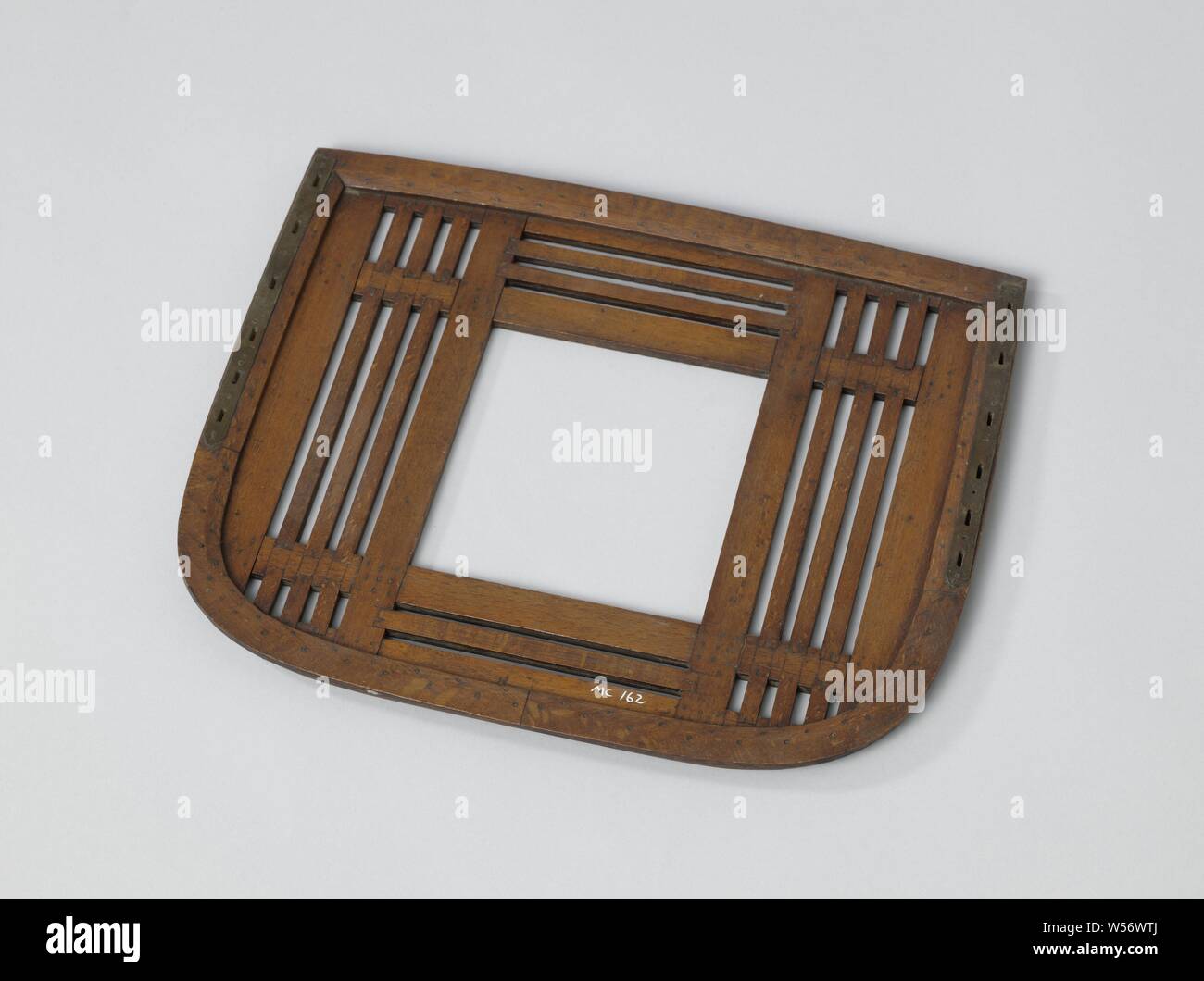 Model of a Maintop, Model of a large march, rounded at the front. The ...