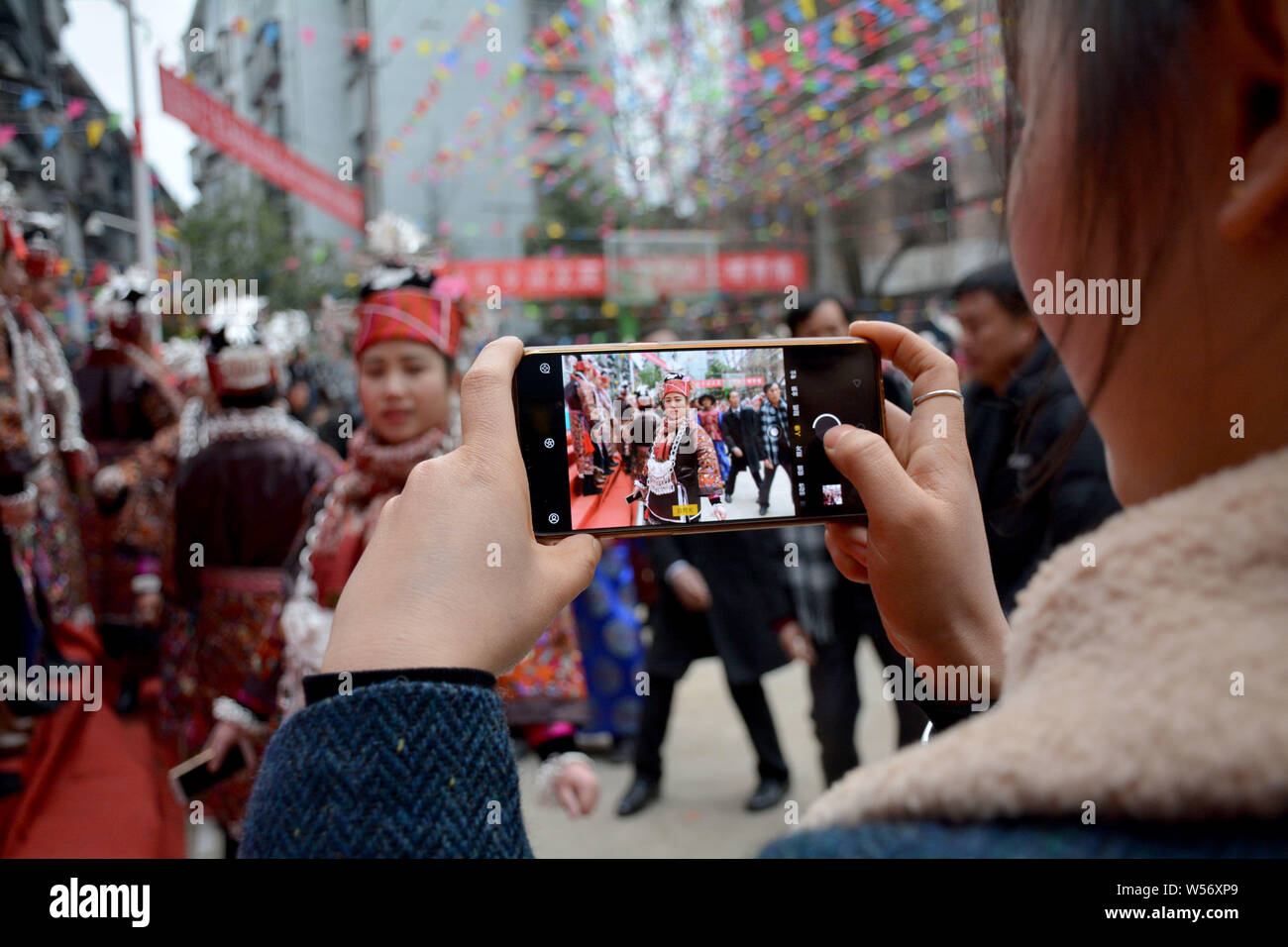 Miao drum hi-res stock photography and images - Alamy