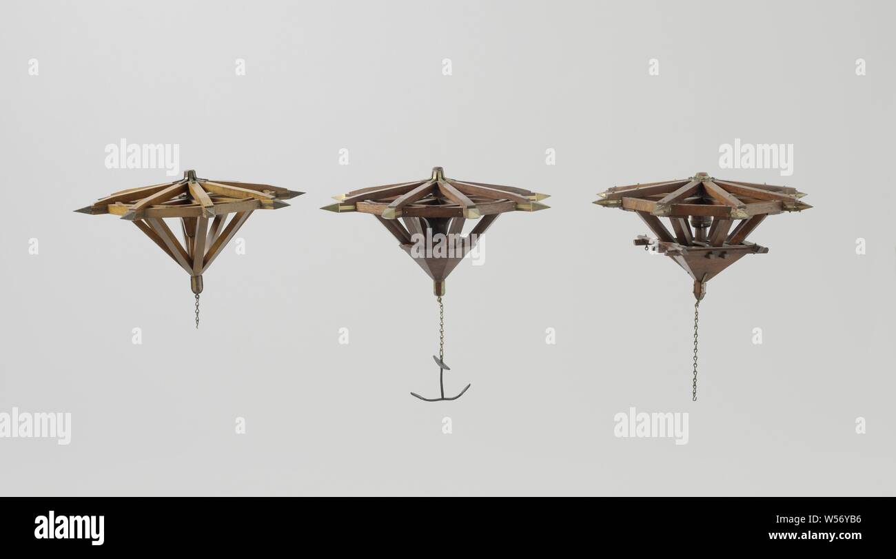 Model of an Artificial Reef, Viewed from above, they are octagons with ...