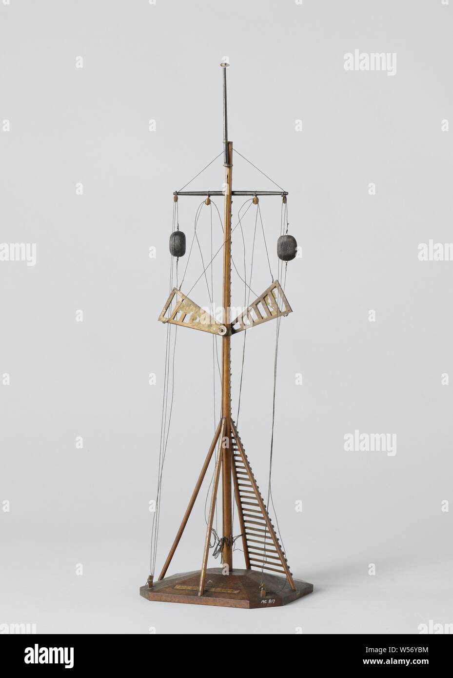 Model of a Batavian Coastal Telegraph, Model of an optical telegraph on ...