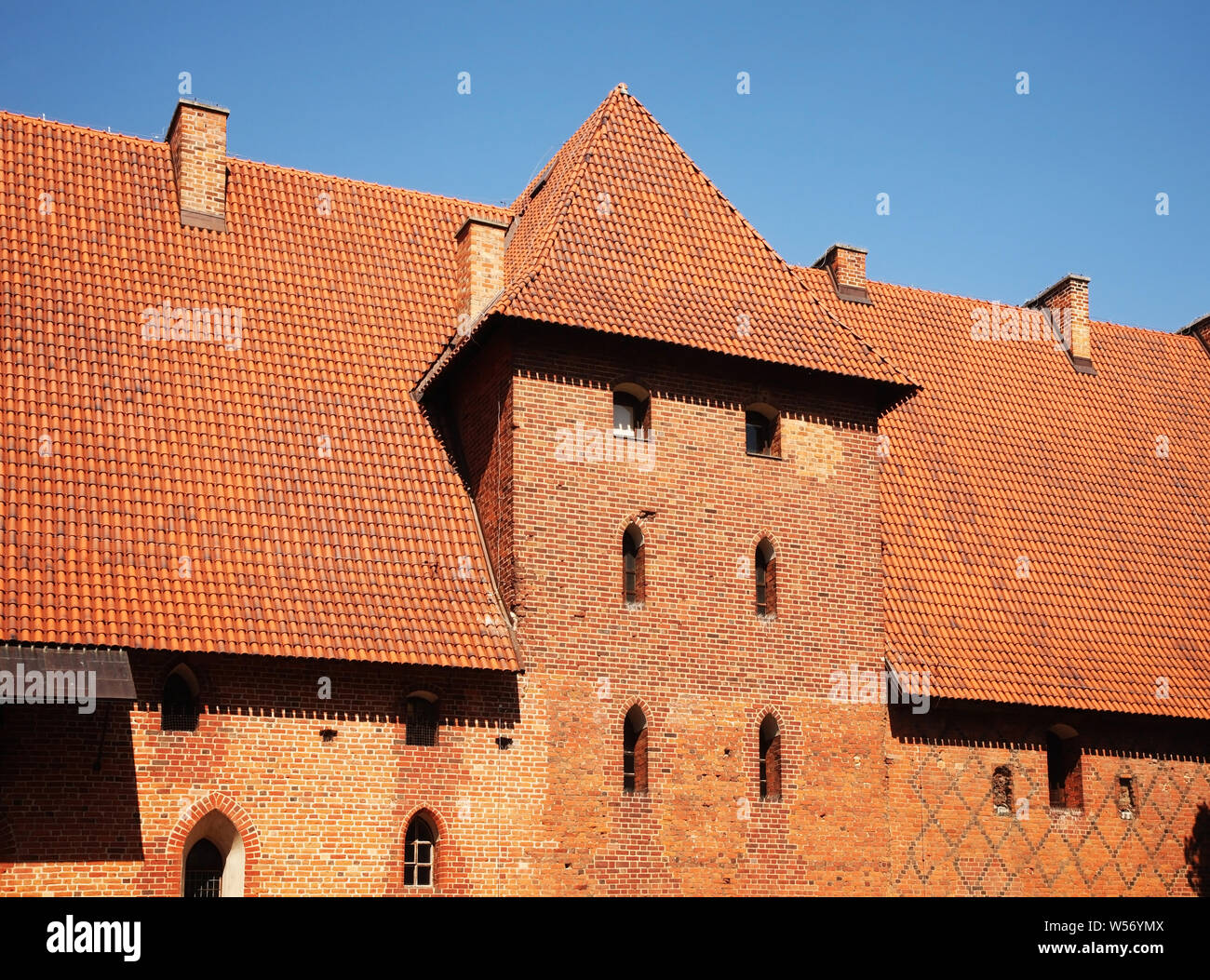 malbork, castle, poland, ordensburg, marienburg, gothic, fortress ...