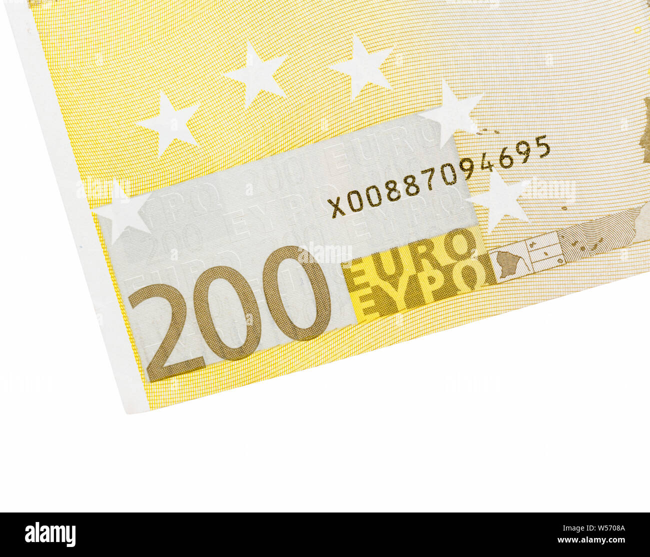 200 euro bill hi-res stock photography and images - Alamy