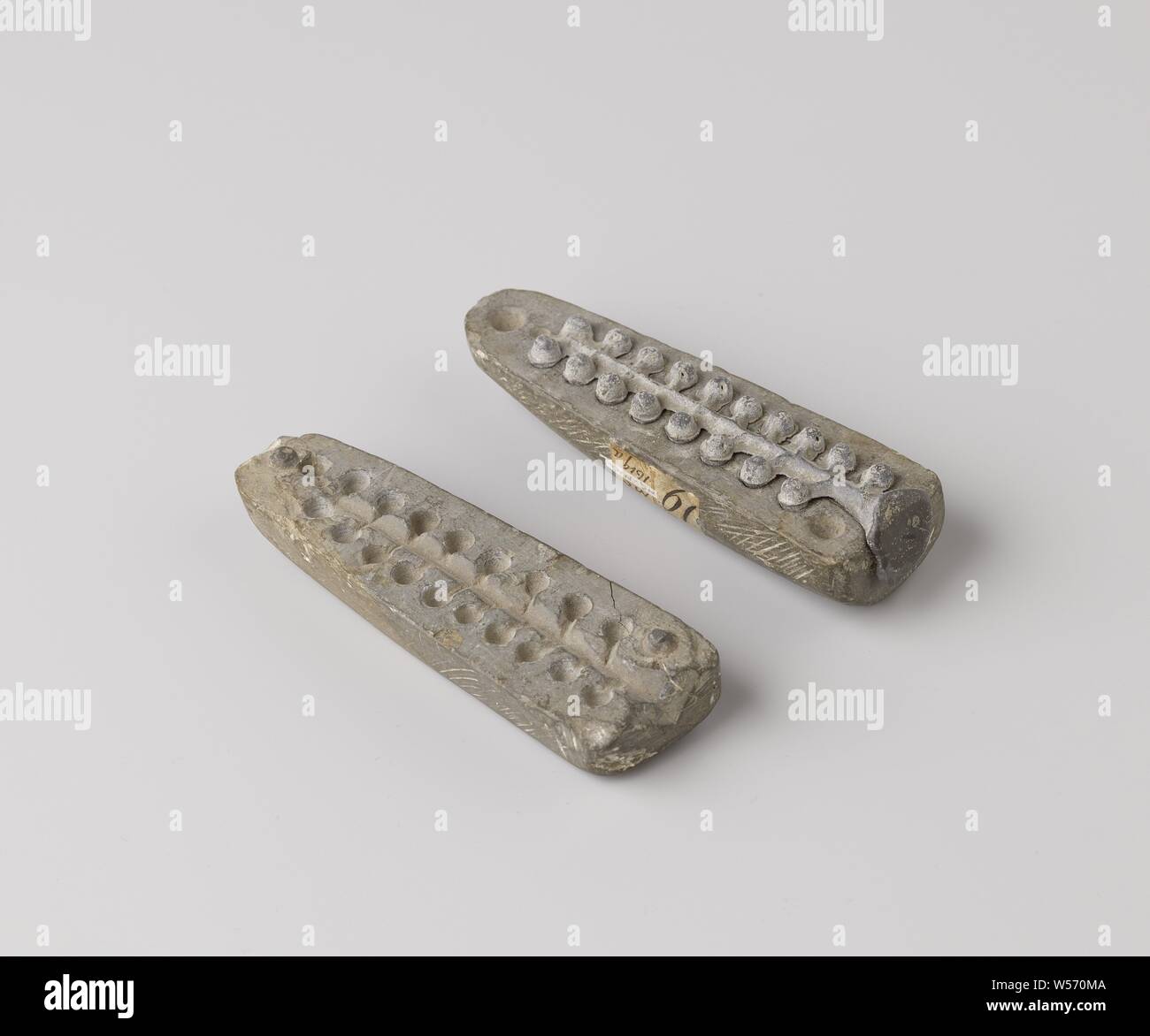 Ball rod, A rod ball, Wageningen, Netherlands, after c. 1350, slate ...