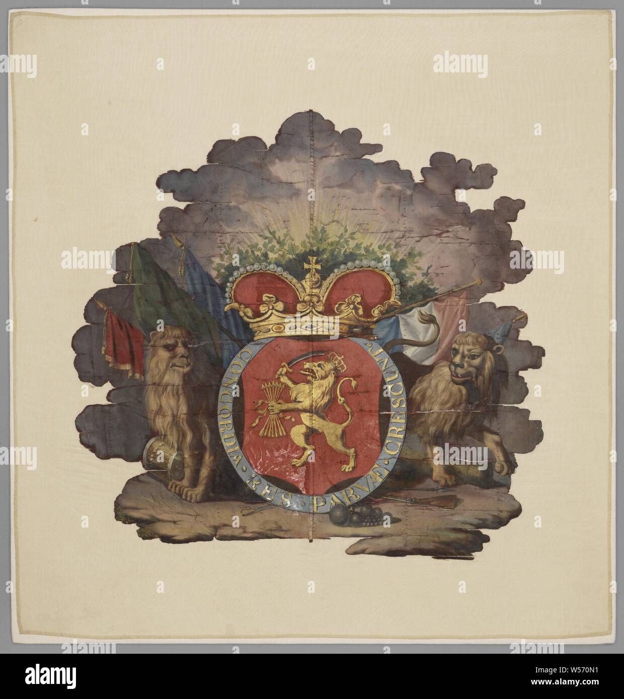 Royal banner of arms hi-res stock photography and images - Alamy