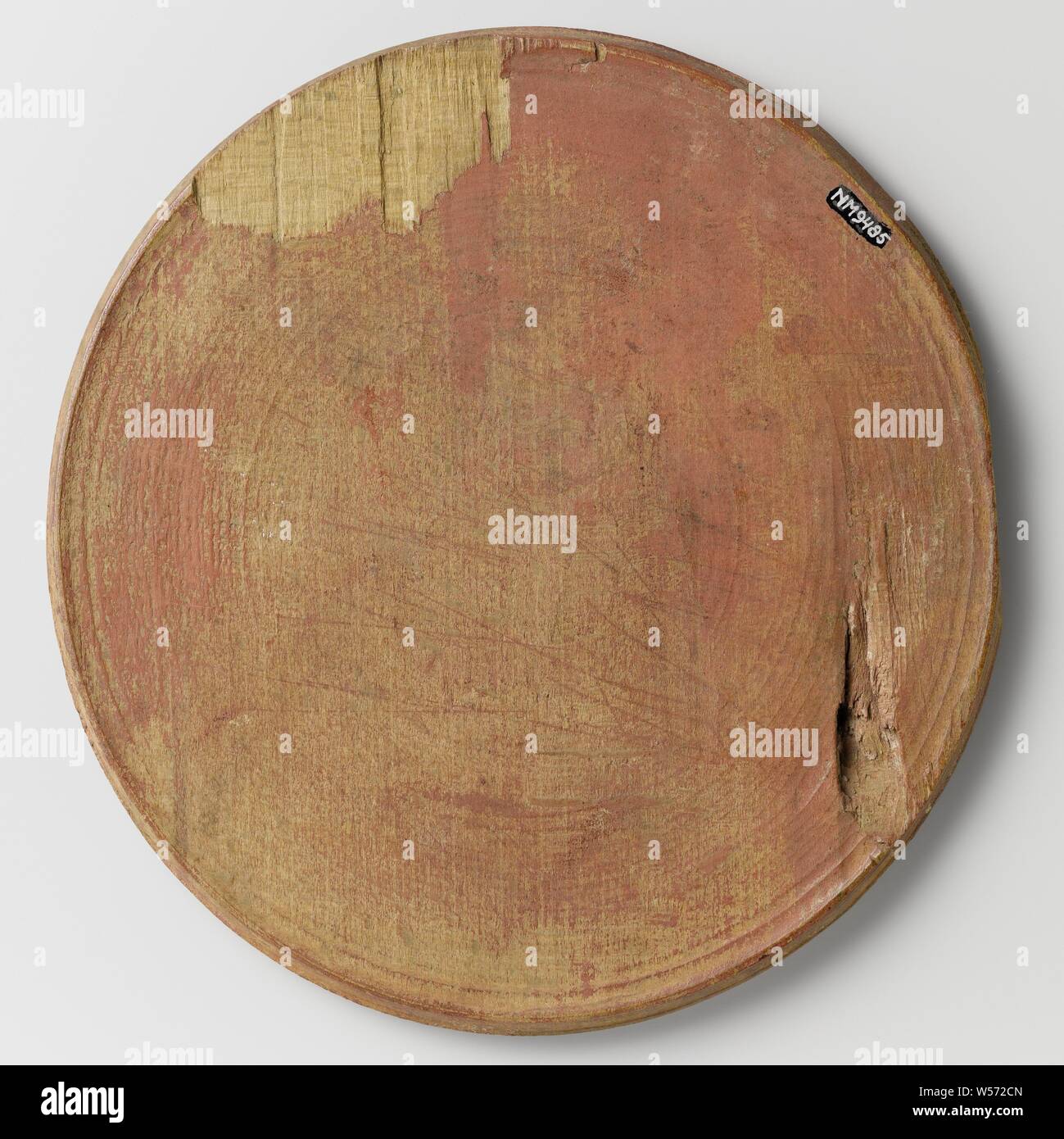 Trencher, Plate or Trencher, round and shallow with a narrow raised ...