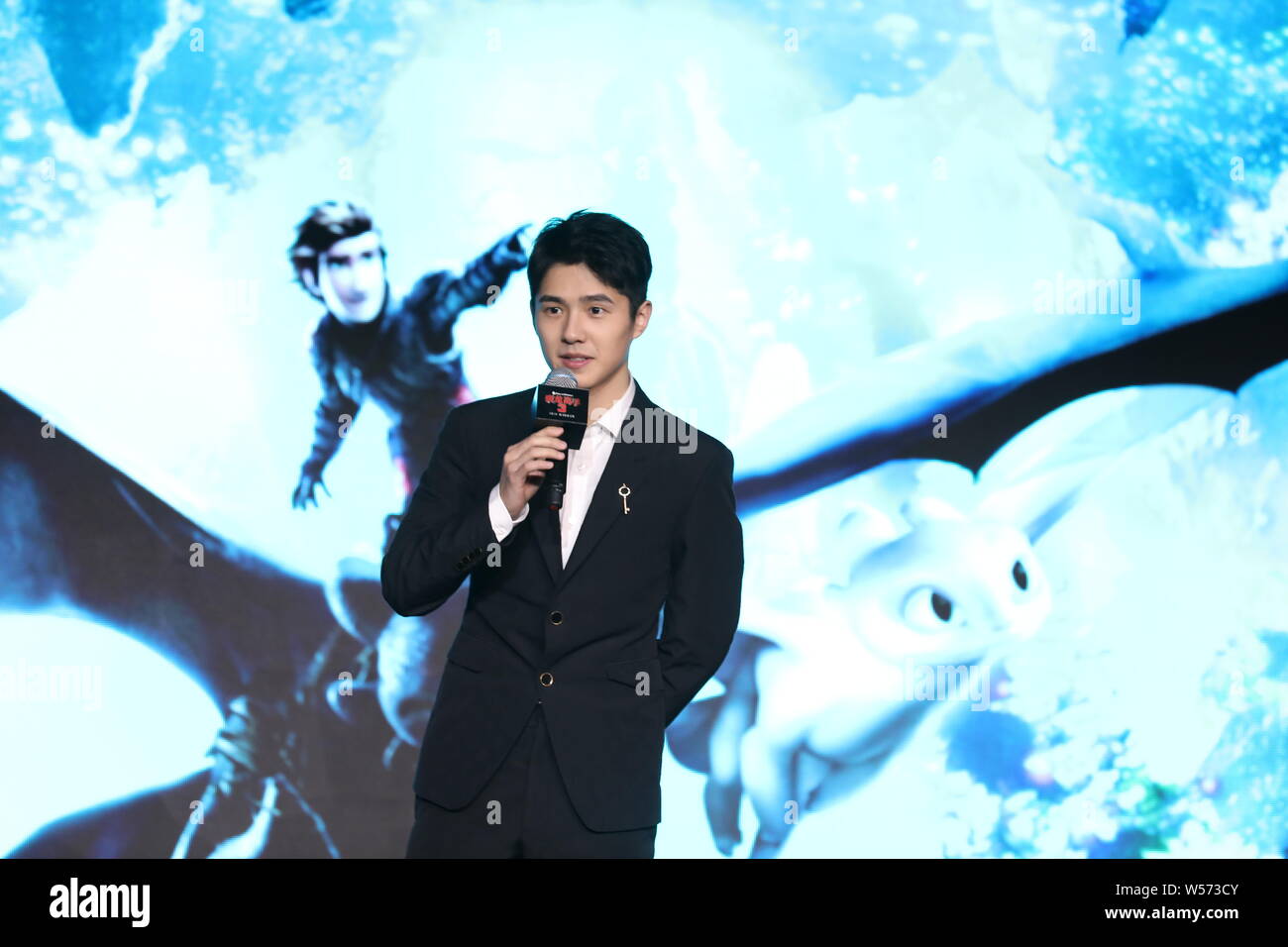 Chinese actor Liu Haoran attends a premiere event for new movie "How to ...