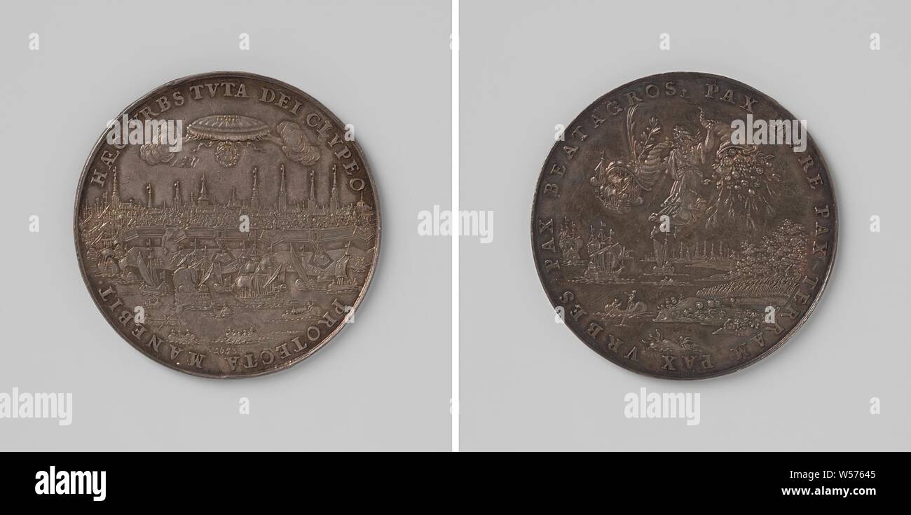 General peace in Germany, struck in Hamburg, Silver Medal. Obverse ...
