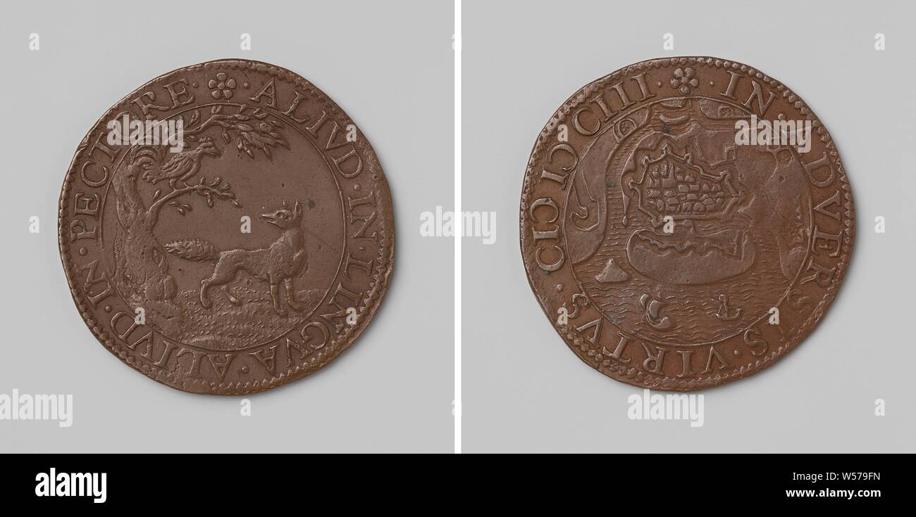 Allegorical warning against the amnesty proclaimed by Albrecht of ...