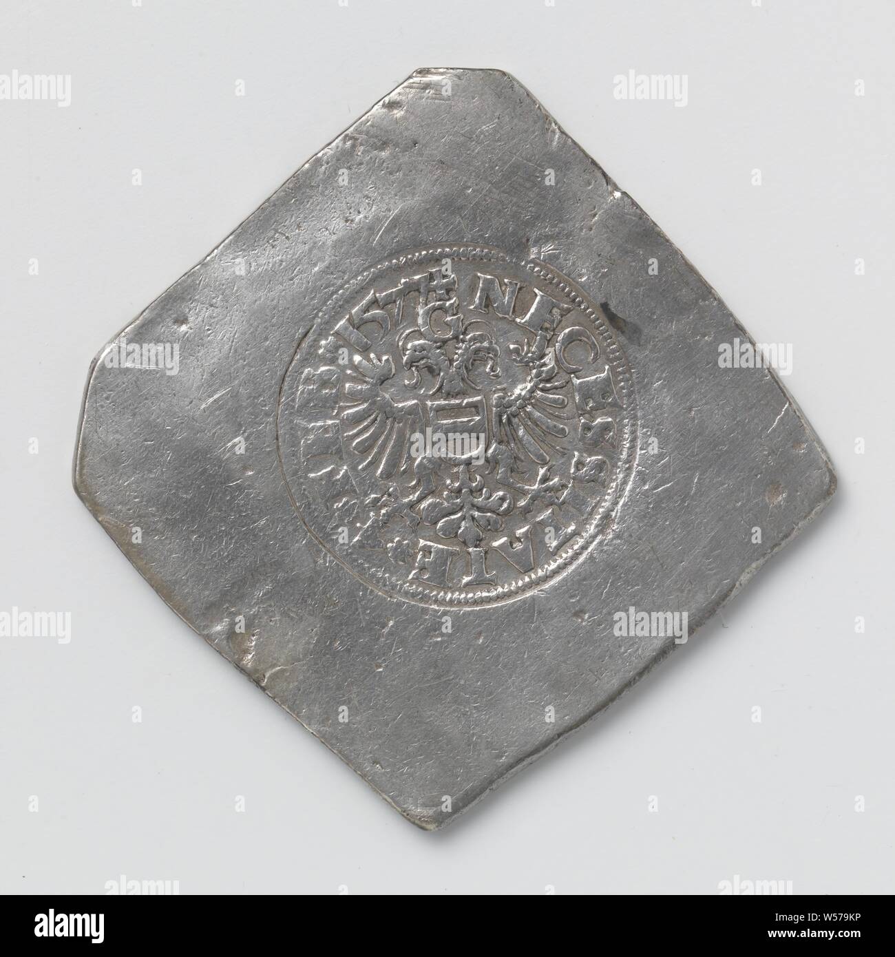 Twelve emergency coins from Dutch cities King Daalder of Siege of Groningen, beaten to pay ...