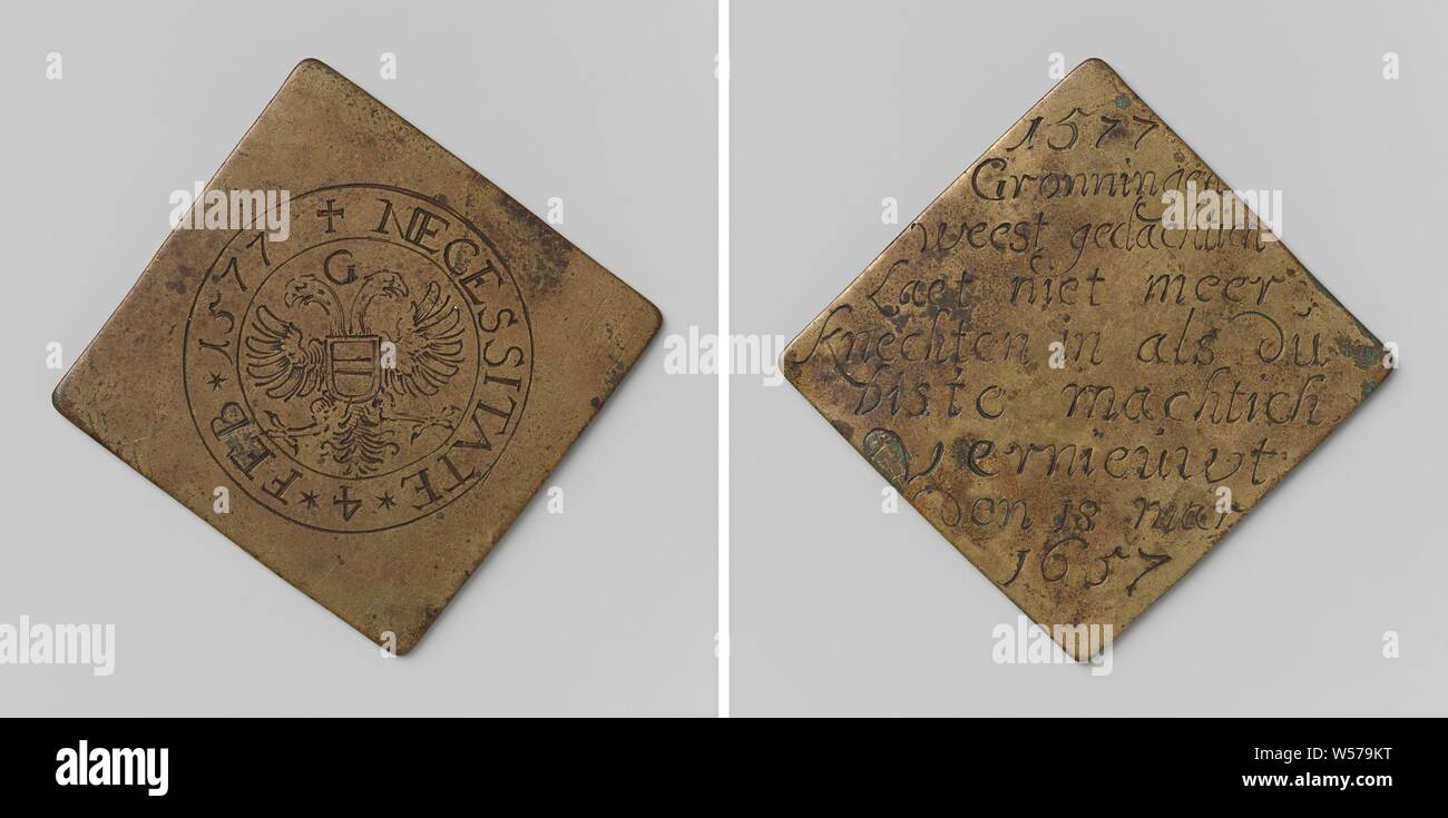 Brass diamond shaped history medal hi-res stock photography and images ...