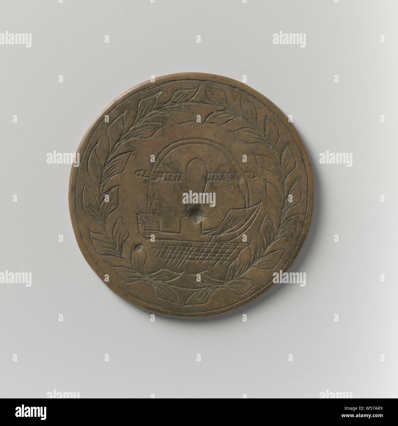 Coopers 'and wine-leavers' guild of Amsterdam, guild medal by Jan ...