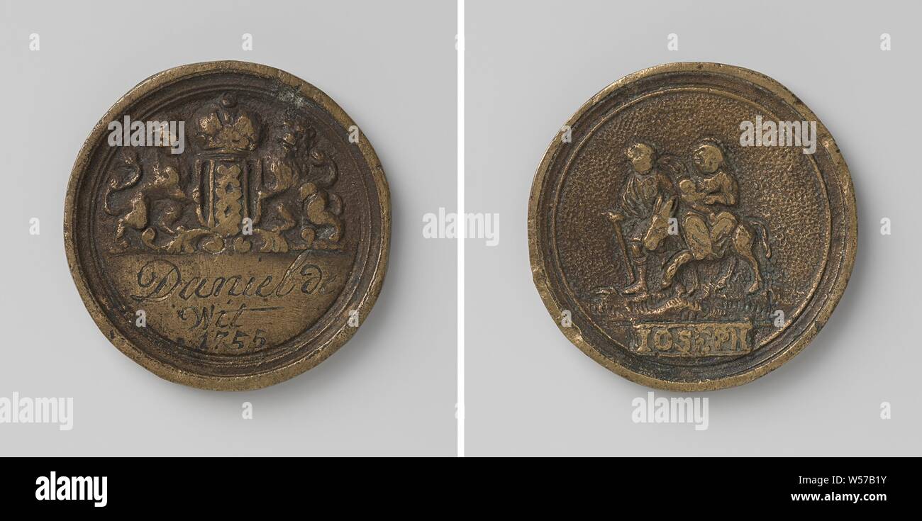 Carpenters Guild of Amsterdam, Guild Medal of Daniel de Wit, Brass ...