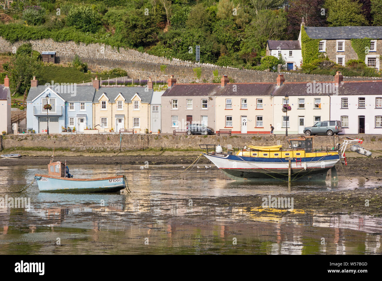 Fishguard harbour (Welsh: Abergwaun, meaning "Mouth of the River Gwaun ...