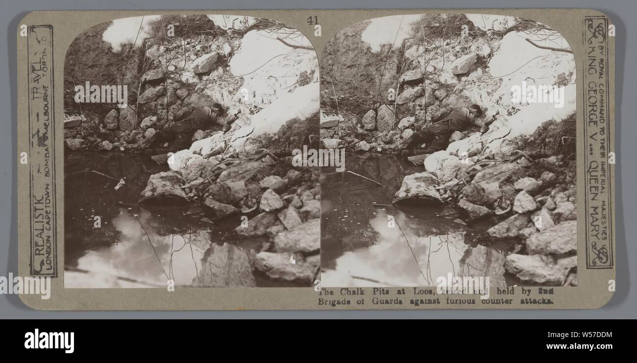 The Chalk Pits at Loos, seized and hero by 2nd Brigade of Guards ...