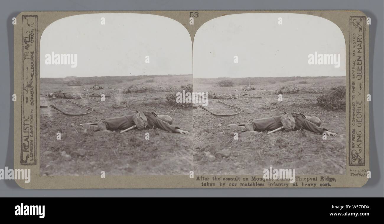 After the assault on Mouquet Farm, Thiepval Ridge, duties by our ...