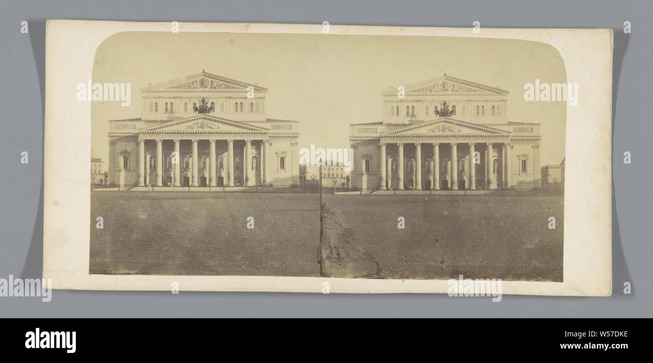 View of the Bolshoy Theater in Moscow, theater (building), Bolshoy ...