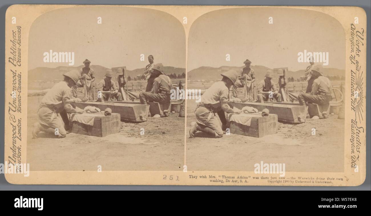 British soldiers doing laundry hi-res stock photography and images - Alamy