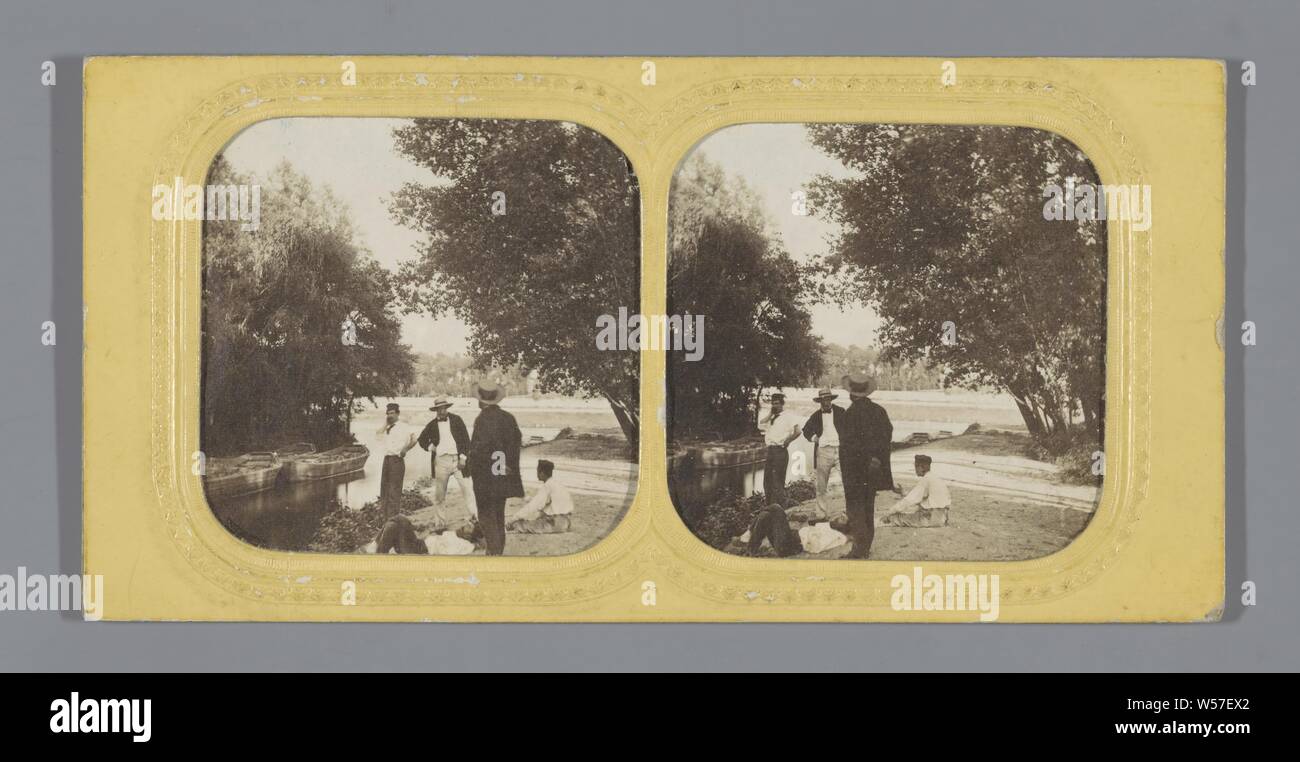 Five men pond hi-res stock photography and images - Alamy