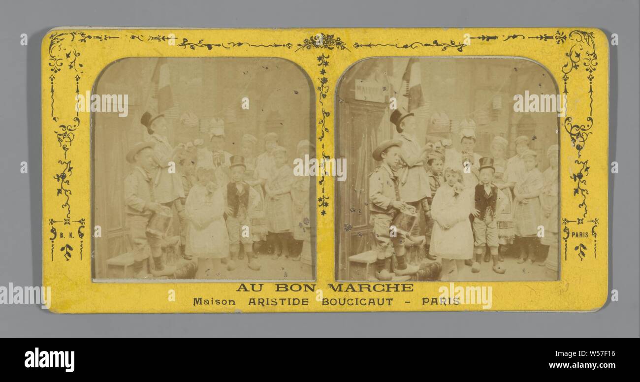 Children's party, Adolphe Block, 1860 - 1890 Stock Photo - Alamy