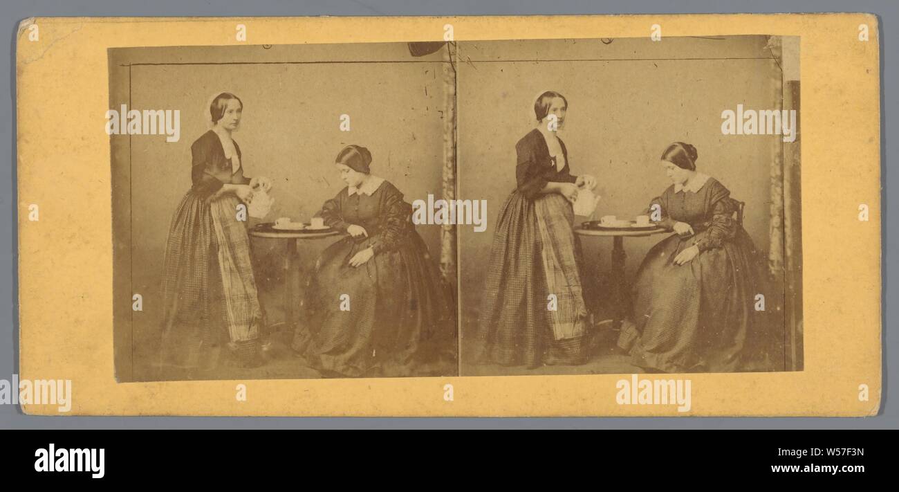 Maid serves tea hi-res stock photography and images - Alamy