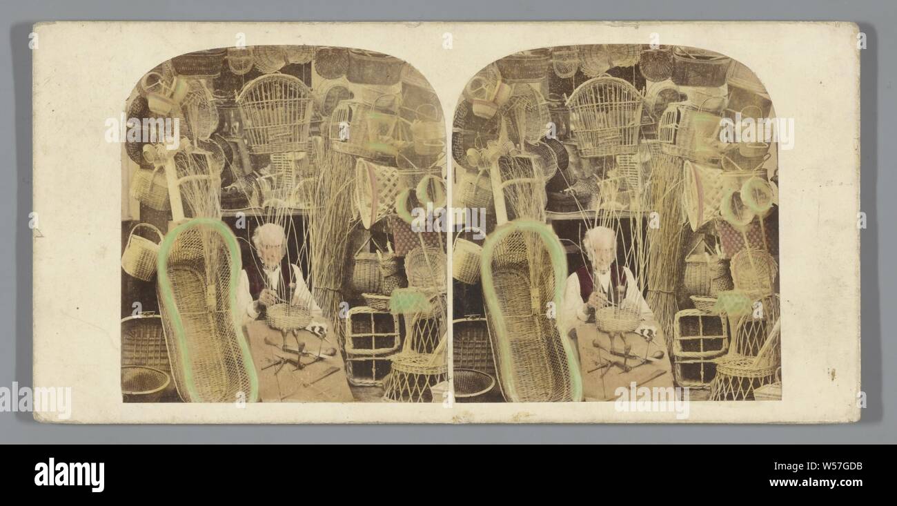 The Brighton Fancy Basket Maker (title on object), W.H. Mason ...