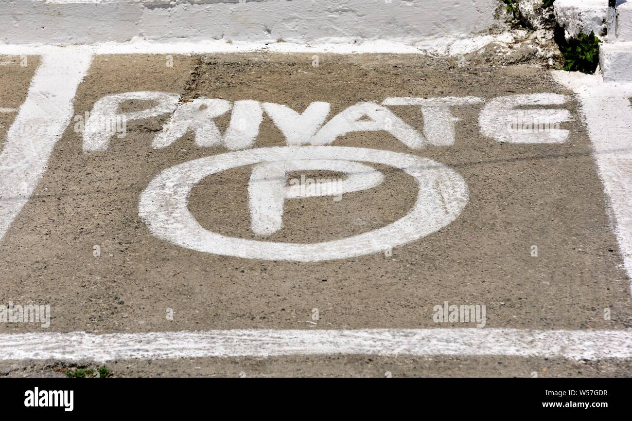 Marked out in white paint hi-res stock photography and images - Alamy