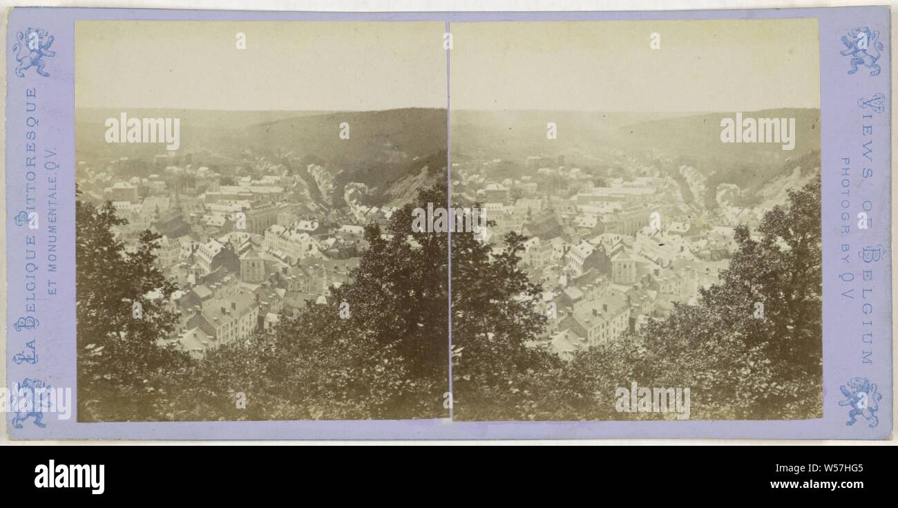 Spa, Vue Generale, Jules Queval, 1860 - 1880 Stock Photo - Alamy