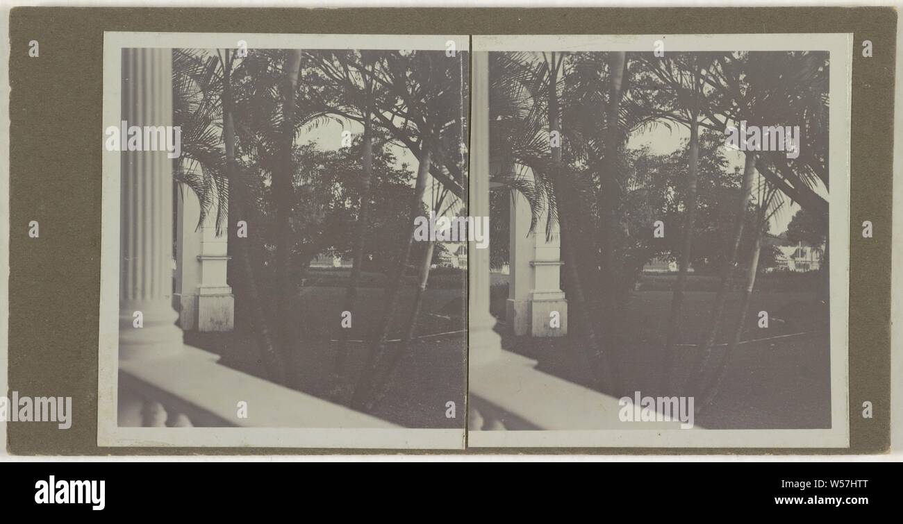 View from the side gallery of Generals House in Bandoeng, Bandoeng ...