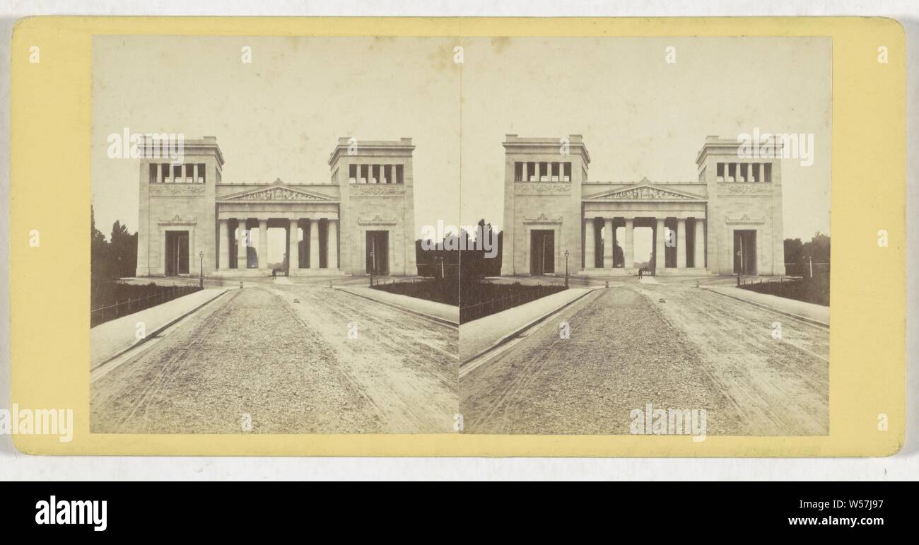 Munich. Propylaeenthor, Munich, Johann Friedrich Stiehm, 1860 - 1890 ...