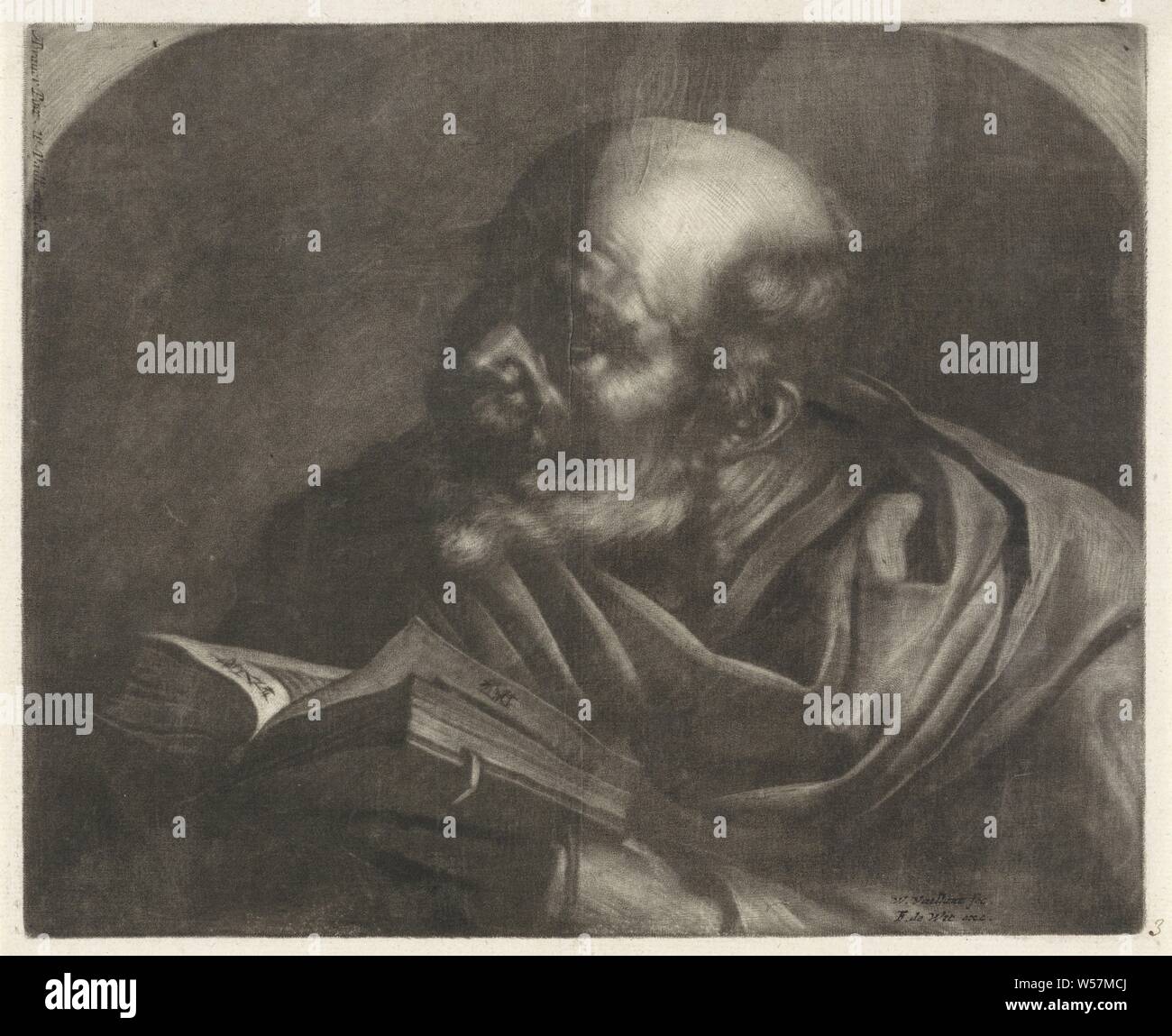 Bald man scholars hi-res stock photography and images - Alamy