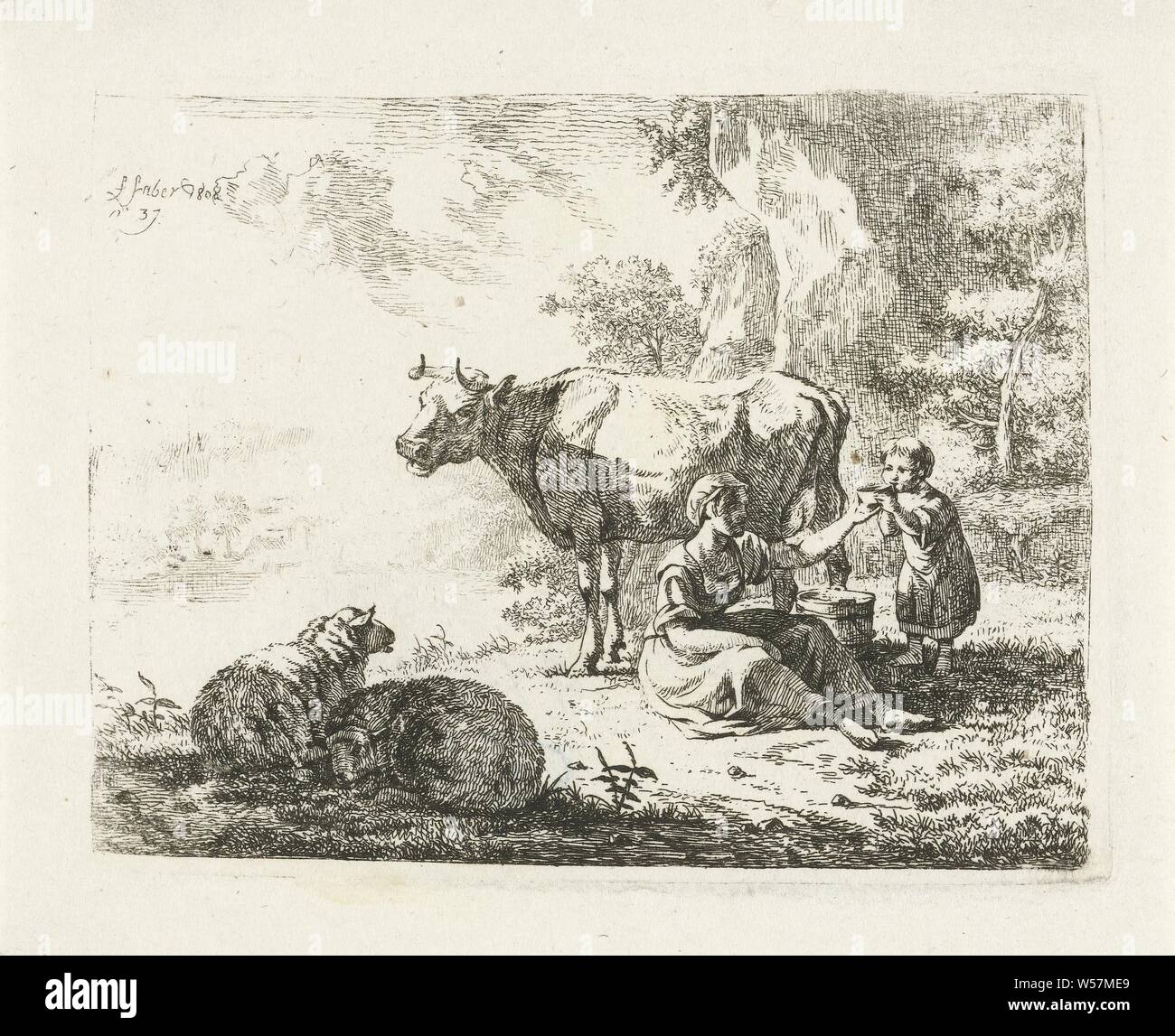 Communicative milkmaid hi-res stock photography and images - Alamy