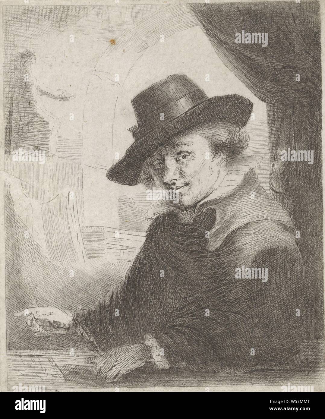Self-portrait of Dominique Vivant Denon, historical persons, portrait ...