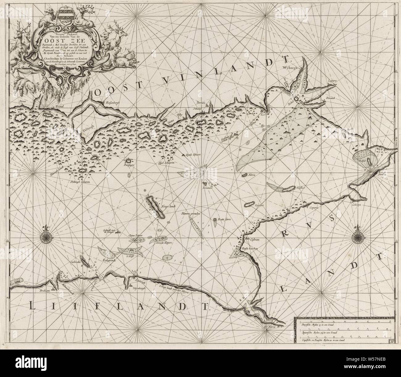 Baltic Sea And North Sea Map
