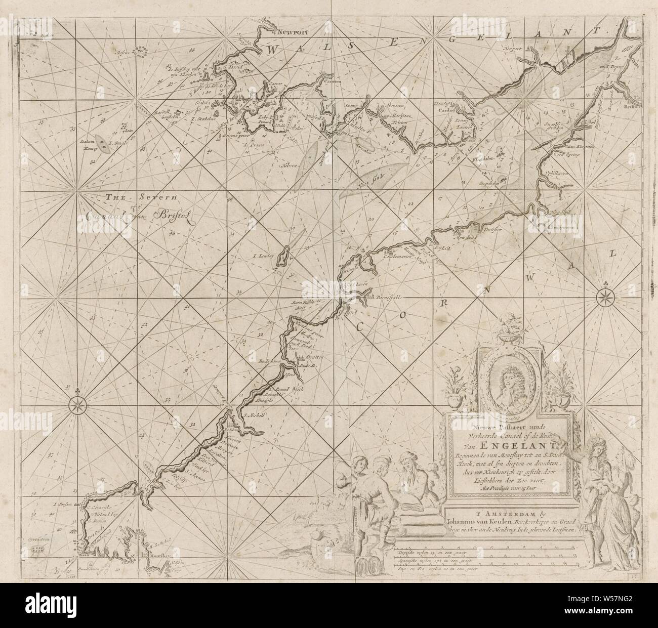 Pass card from the Bristol New Paskaert Channel of the Wrong Canael or ...